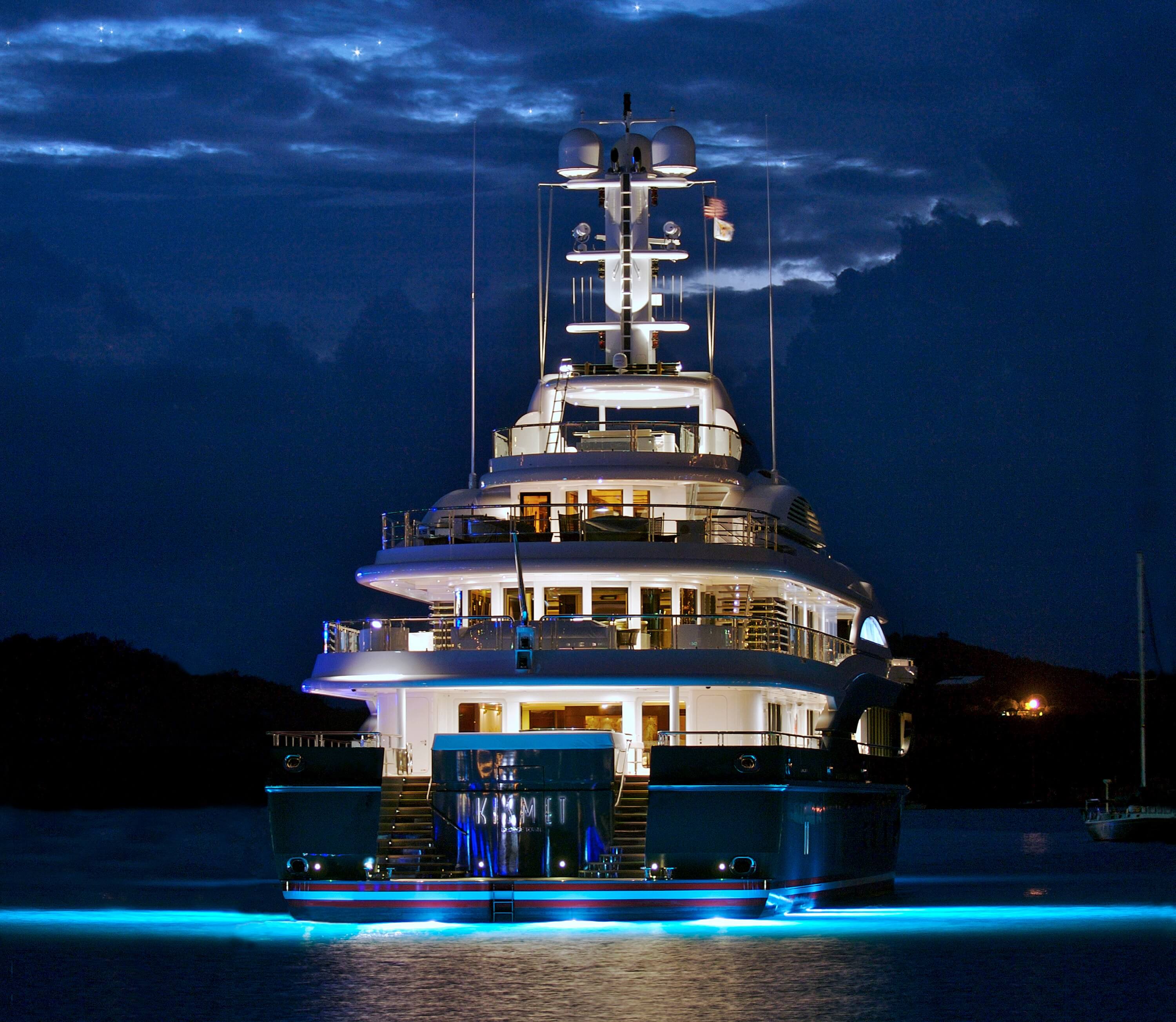 Bespoke luxury mega yacht Global