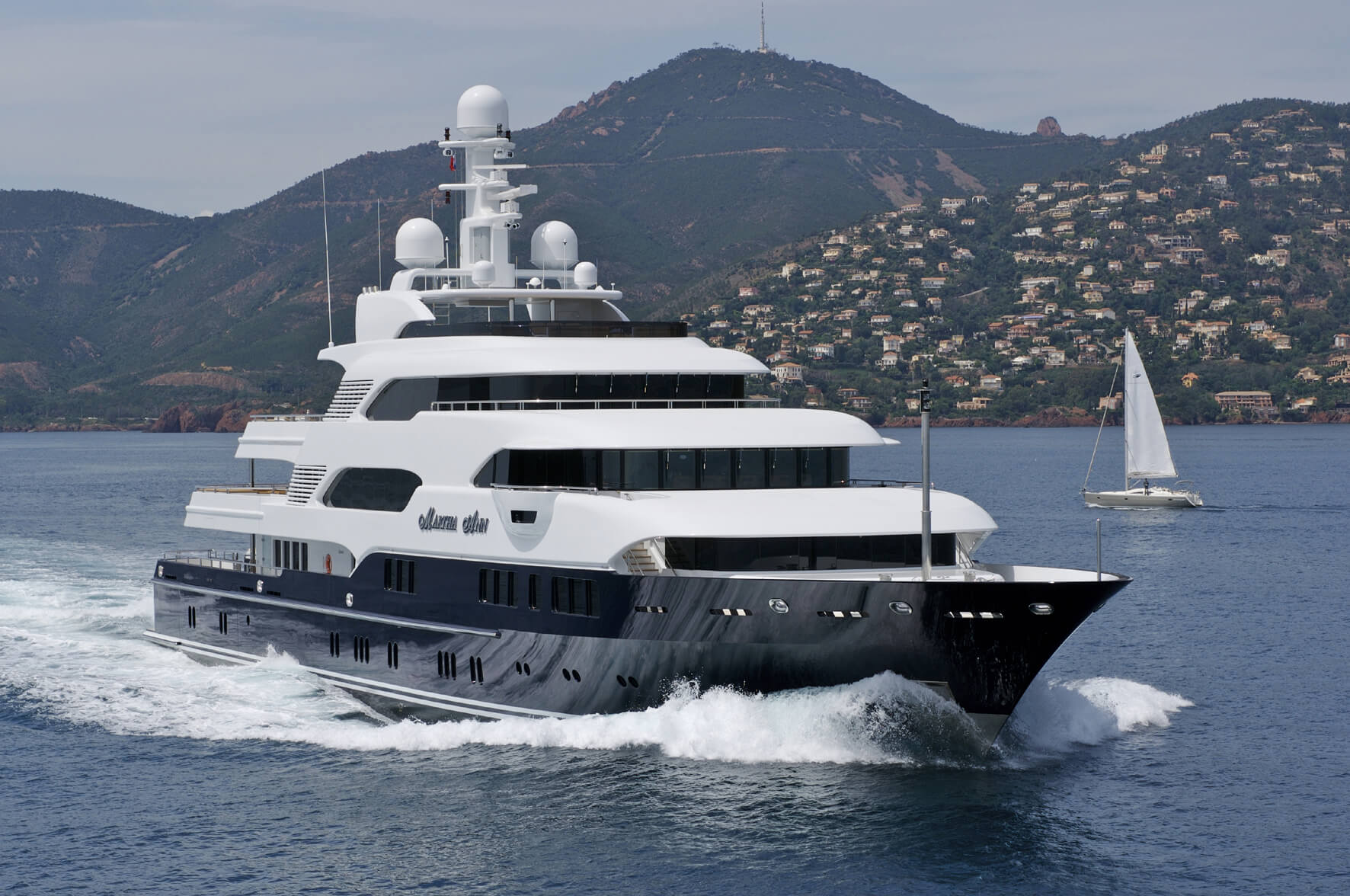 Exclusive bespoke luxury superyacht Horizons III (built as Martha Ann)