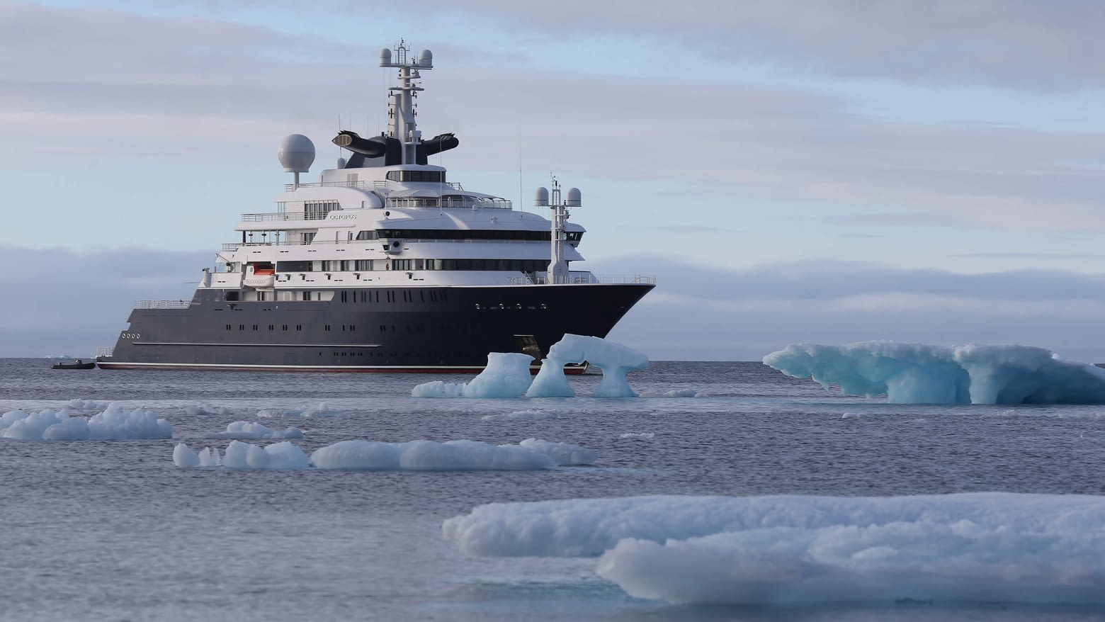 Bespoke exploration superyacht Octopus, custom-built for scientific ...