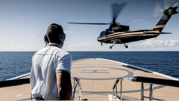 Yacht refit by master German shipbuilder Lürssen